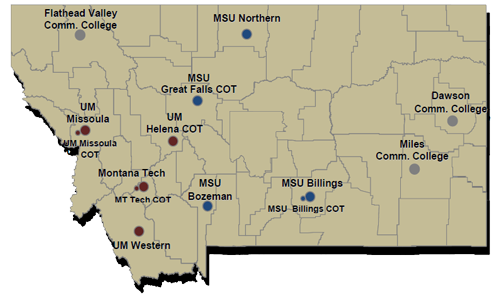 Higher Education in the State of Montana